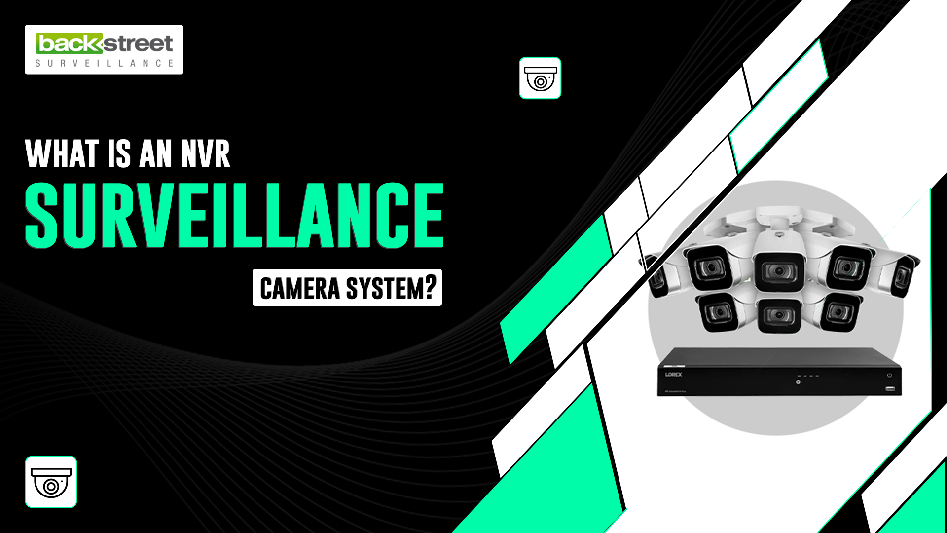 Reliable NVR Surveillance Camera System for Home & Business