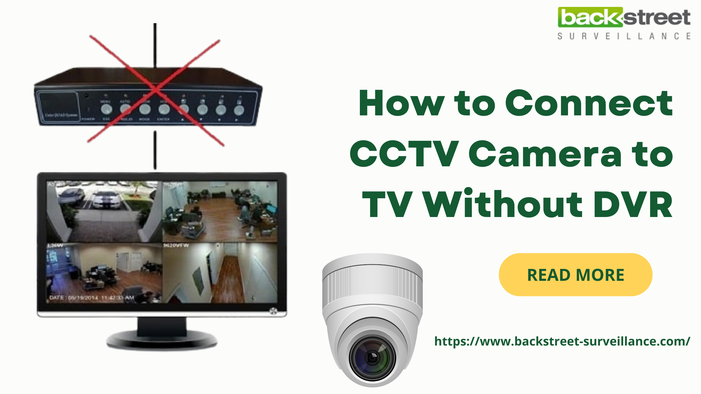 Connect CCTV Camera to TV Without DVR: Complete Guide